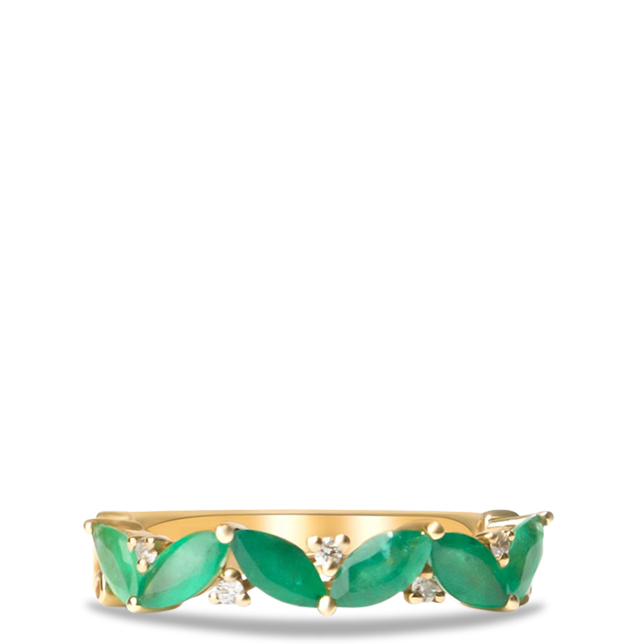Ivy Emerald Ring